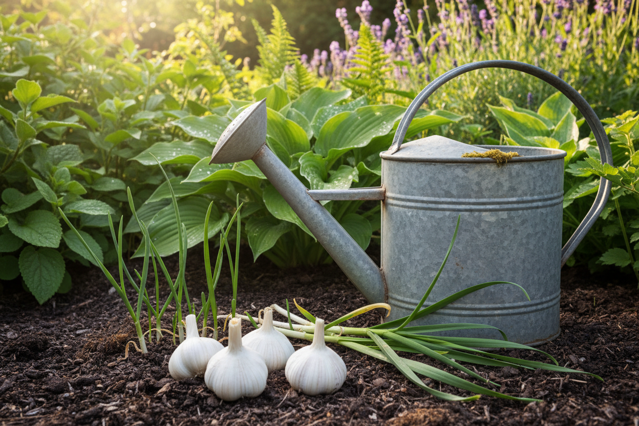 How and When to Fertilize Garlic in Spring | Garlic Gods